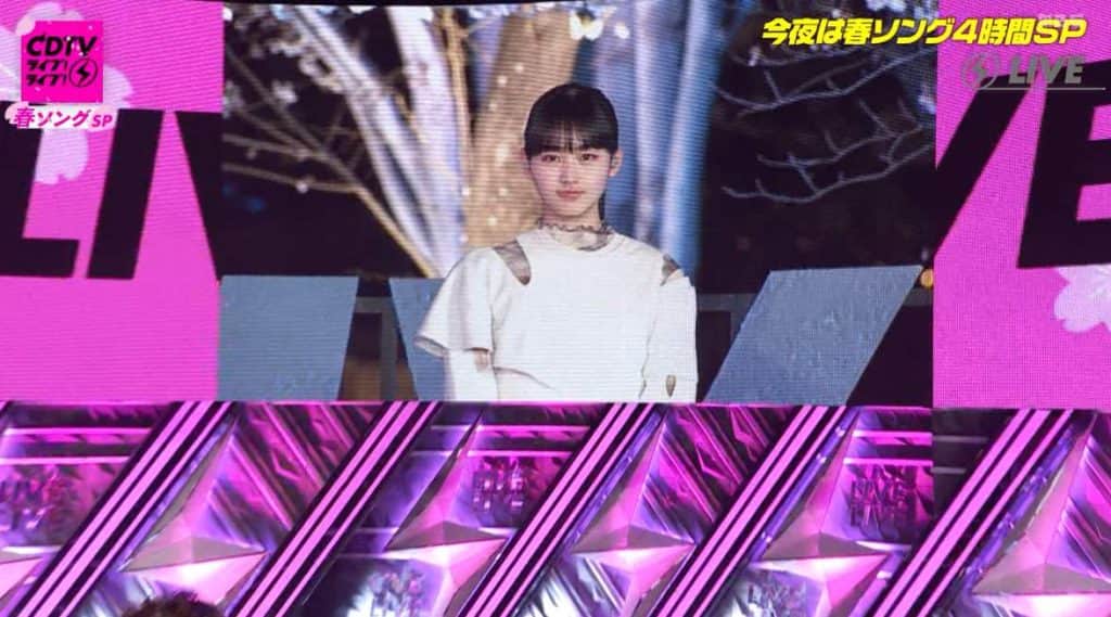 櫻坂46 4thシングル『五月雨よ』夜桜の下でテレビ初パフォーマンス！【CDTVライブ！ライブ！】