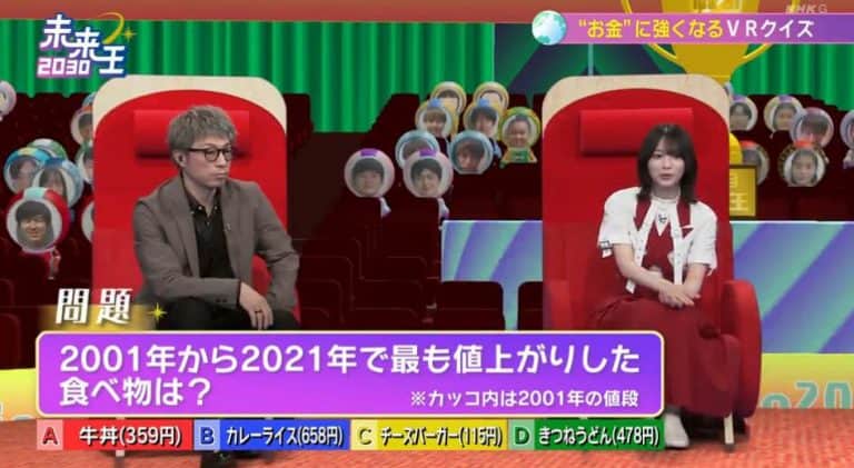 櫻坂46森田ひかる、NHK総合で貯金額を聞かれるの巻【未来王2030】