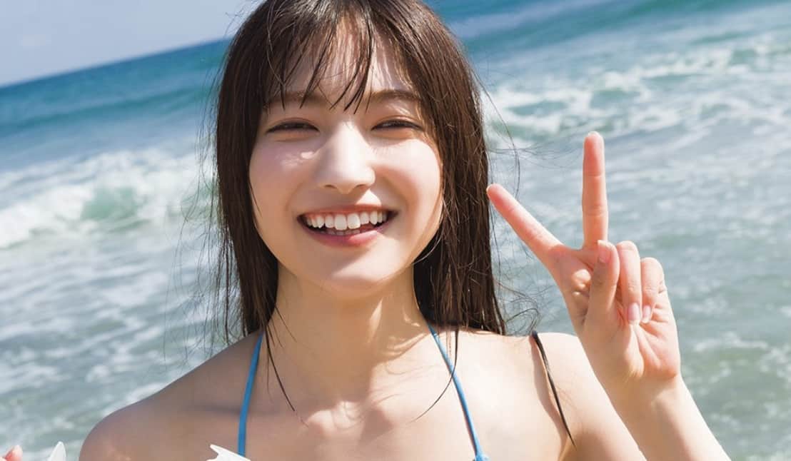 櫻坂46大園玲1st写真集より初水着ショット先行公開!